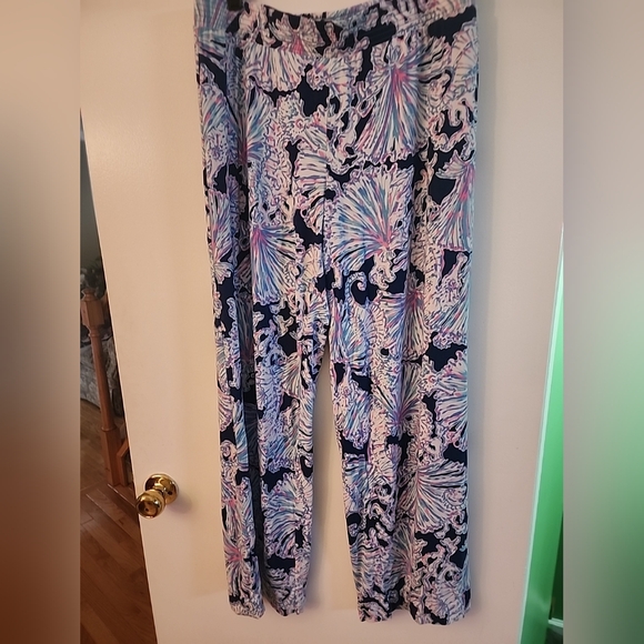 Lilly Pulitzer | Pants & Jumpsuits | Lilly Pulitzer Palazzo Pants ...